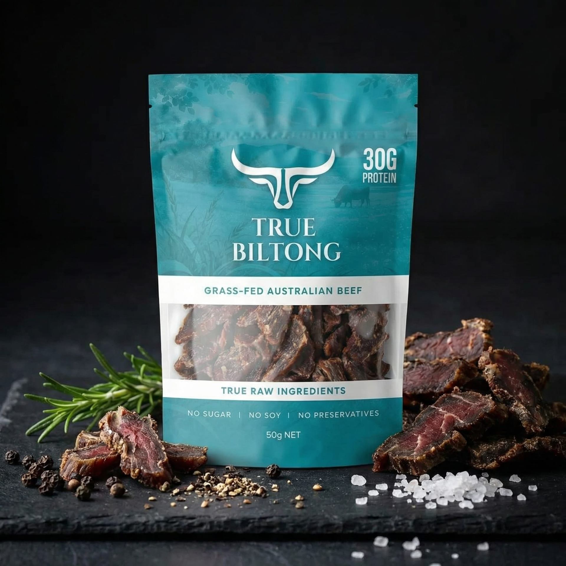 True Biltong | Grass-Fed Australian Beef Biltong | Zero Sugar